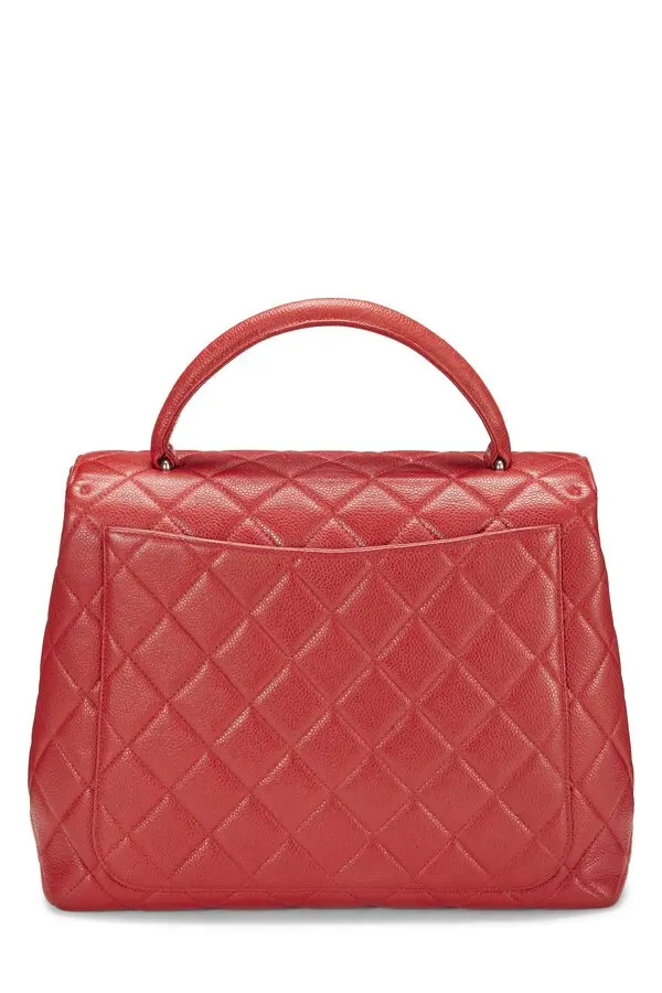 Chanel Quilted Caviar Kelly