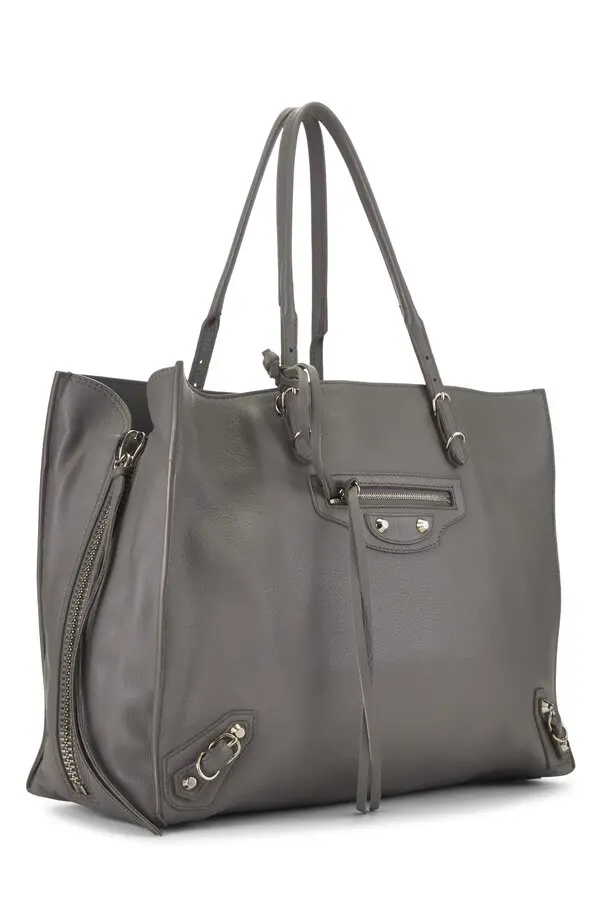 Balenciaga Calfskin Papier B4 Zip Around