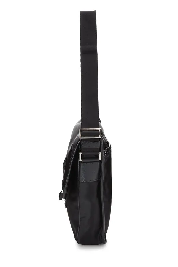 Prada Nylon Logo Messenger Bag