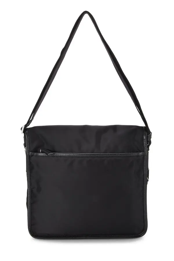 Prada Nylon Logo Messenger Bag