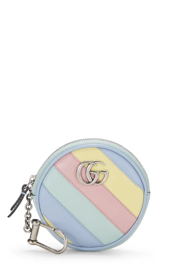 Gucci Multicolor Leather Gg Marmont Coin Purse - Multi