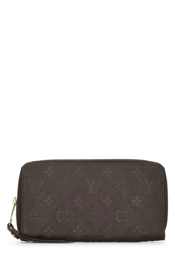 LOUIS VUITTON Ombre Monogram Empreinte Secret Wallet - Brown