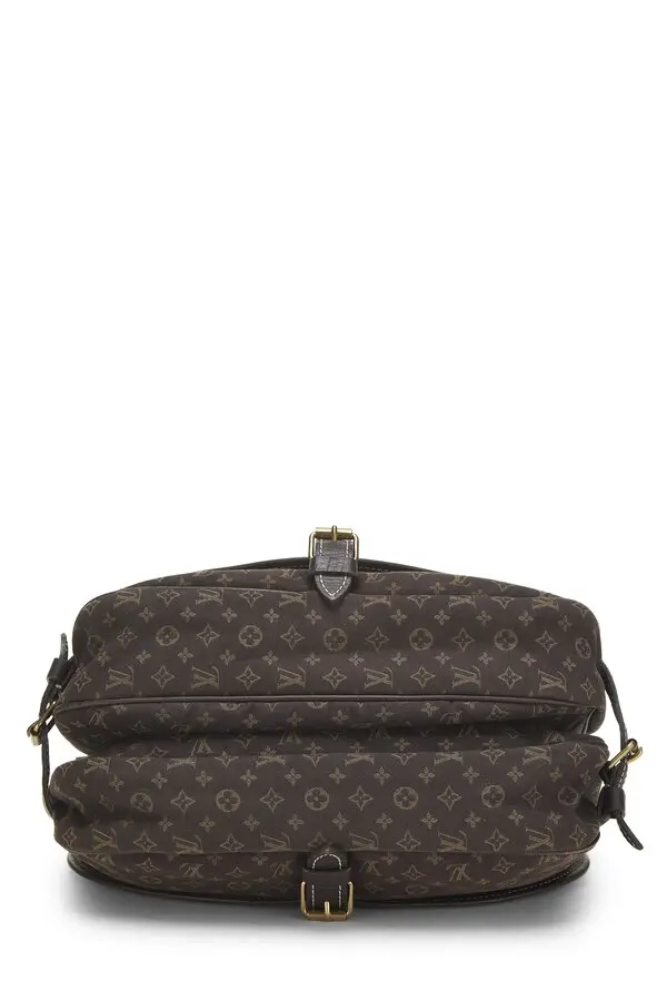 LOUIS VUITTON Monogram Mini Lin Saumur