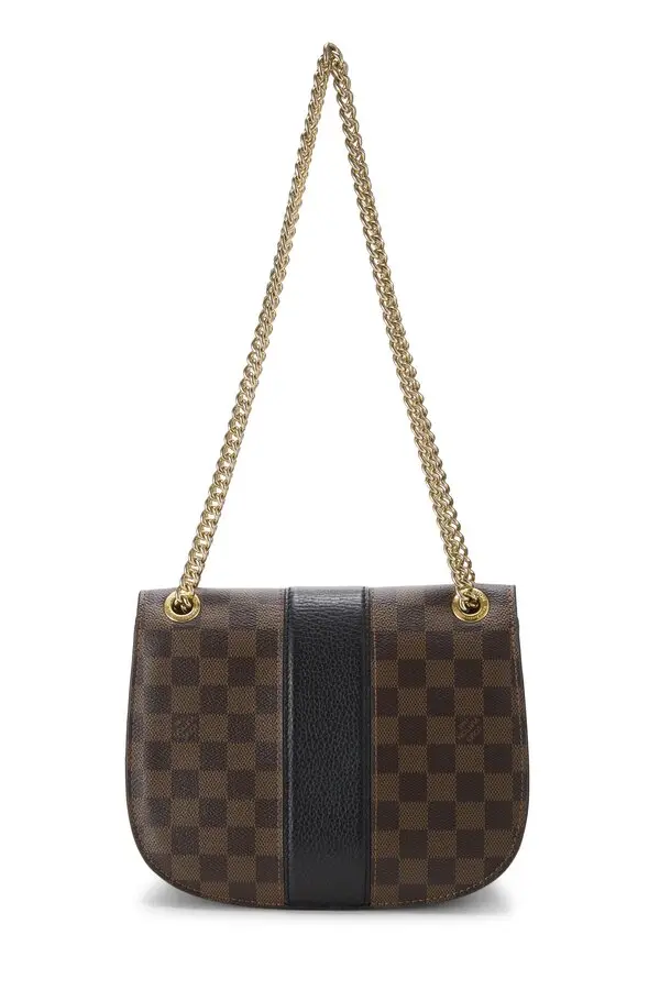 LOUIS VUITTON Damier Ebene Wight - Black