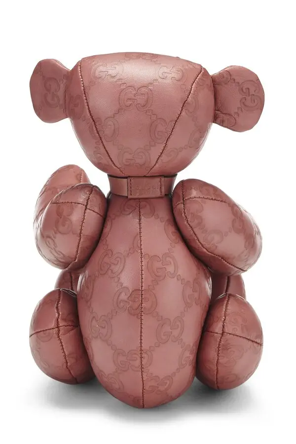 GUCCI ピンク レザー ぬいぐるみ GUCCI グッチ ぬいぐるみ/ブランドバッグ・小物｜REXT ONLINE