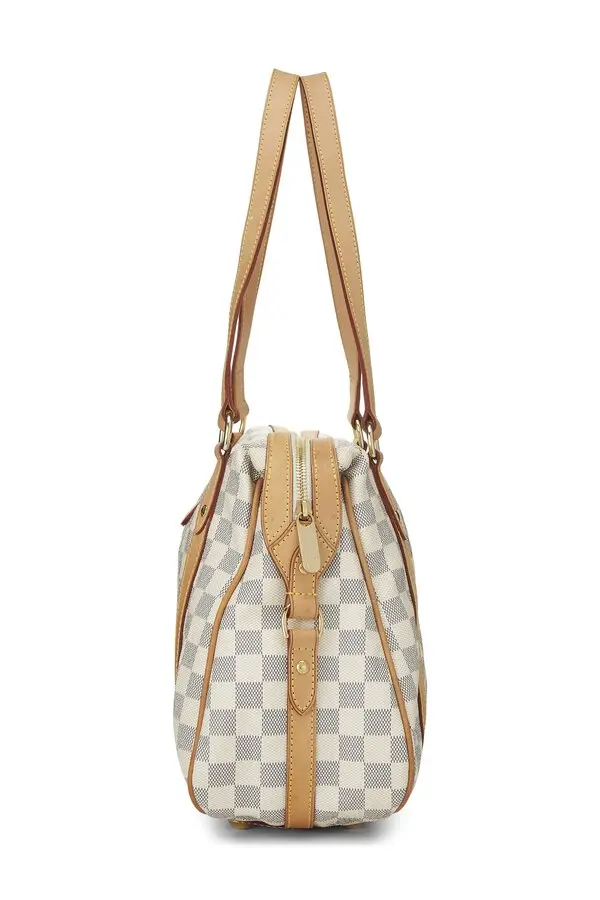 LOUIS VUITTON Damier Azur Stresa - White