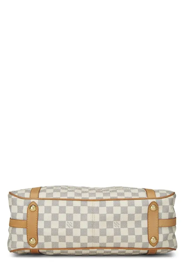 LOUIS VUITTON Damier Azur Stresa - White