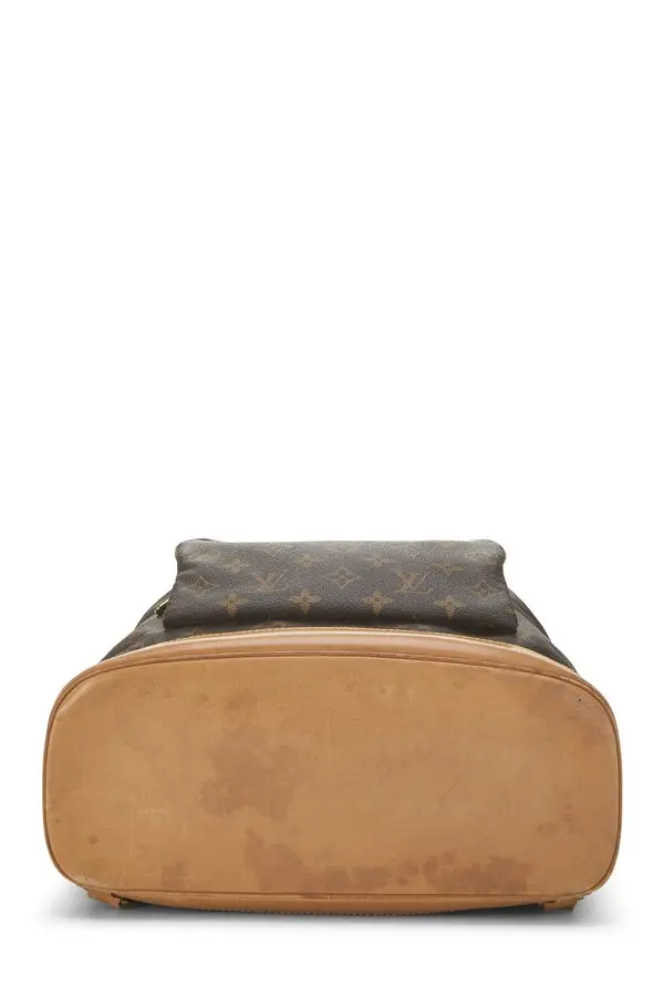 LOUIS VUITTON Monogram Montsouris Backpack - Brown