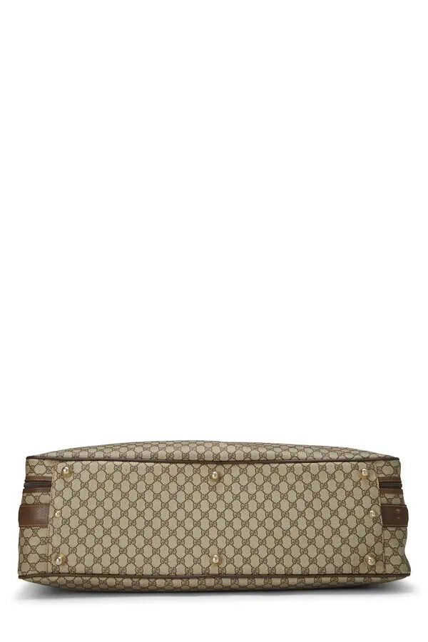 Gucci Large Original Gg Supreme Canvas Suitcase