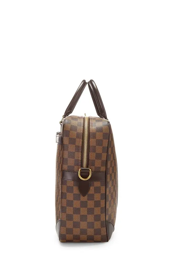 LOUIS VUITTON Damier Ebene Porte Documents-voyage - Brown