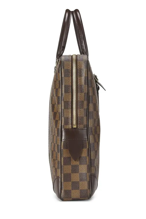 LOUIS VUITTON Damier Ebene Porte Documents-voyage
