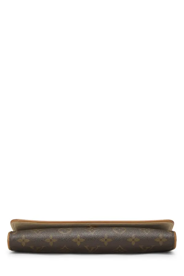 LOUIS VUITTON Monogram Canvas Pochette Twin