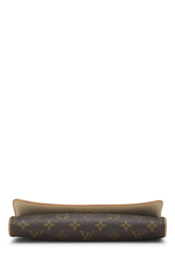LOUIS VUITTON Monogram Canvas Pochette Twin