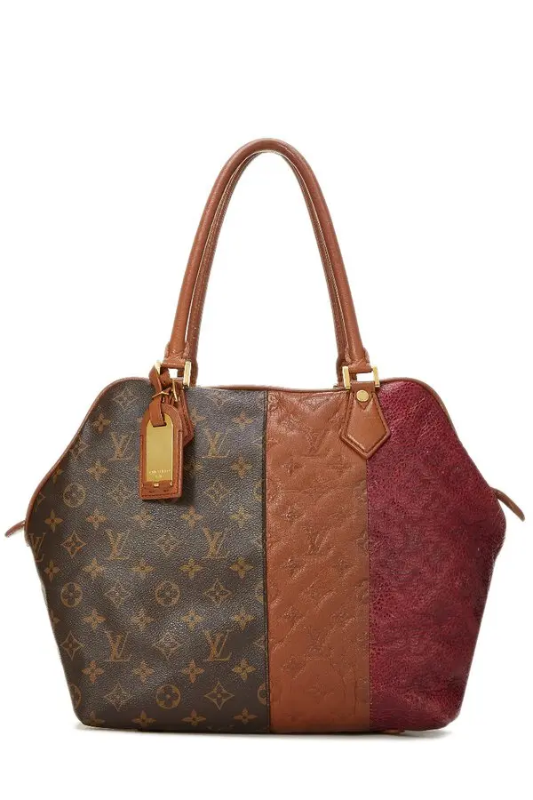 LOUIS VUITTON Monogram Marine Blocks Tote