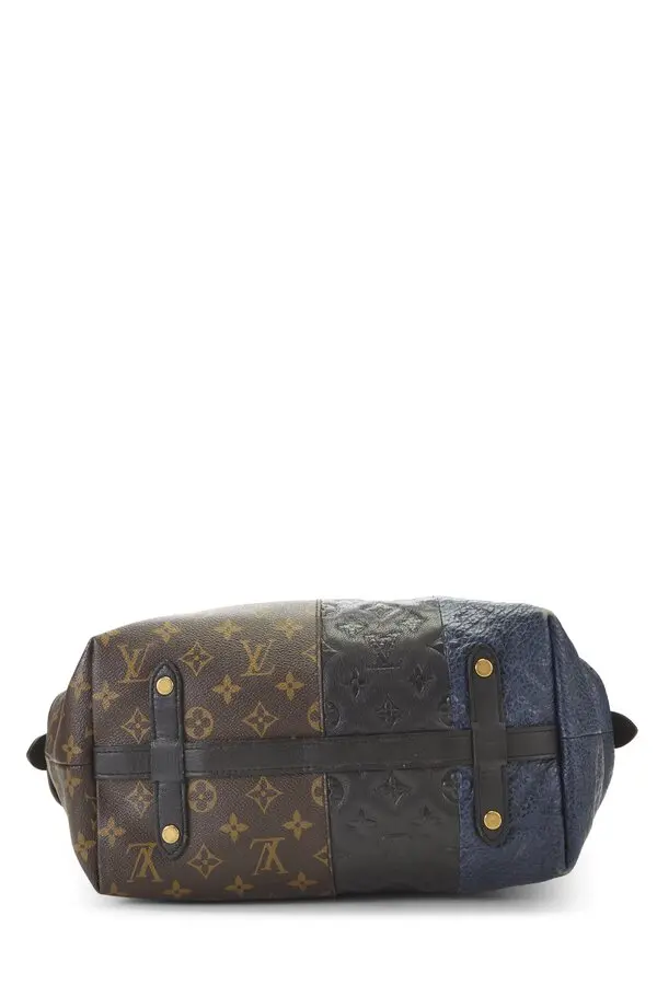 LOUIS VUITTON Monogram Marine Blocks Tote