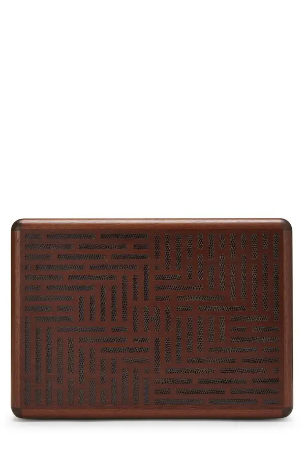 Hermès Wood Lizard Cigar Box