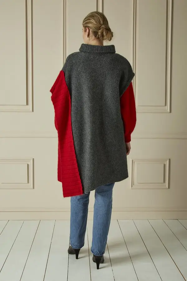 Chloé Mohair Blend Layered Sweater Dress Set