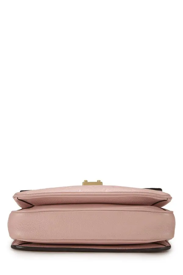 LOUIS VUITTON Monogram Empreinte Pochette Metis - Pink