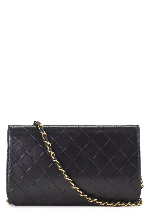 Chanel Quilted Lambskin Snap Full Flap Small