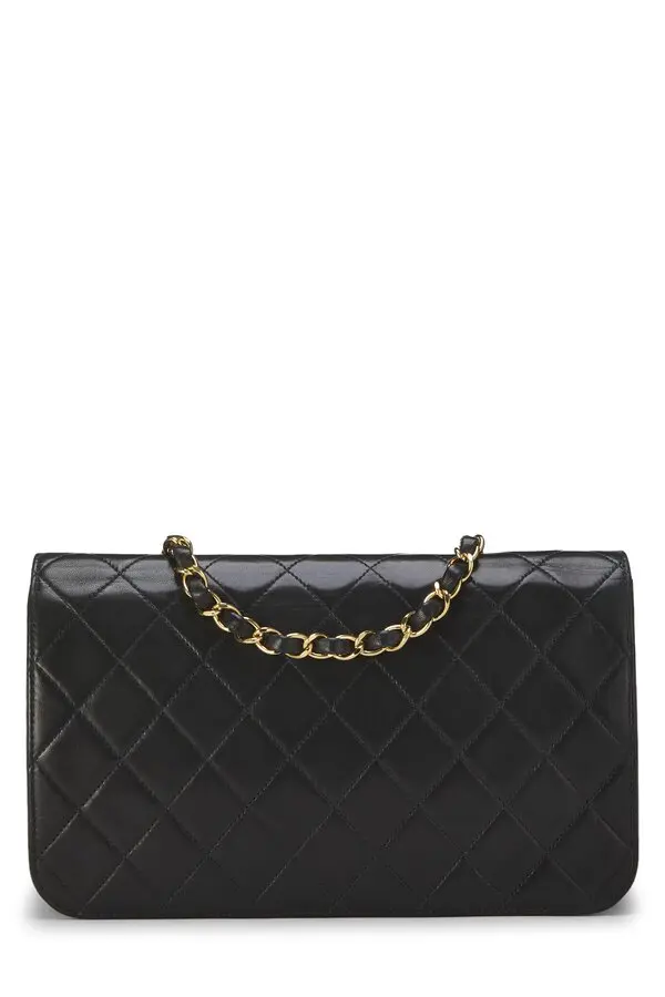 Chanel Quilted Lambskin Snap Full Flap Small