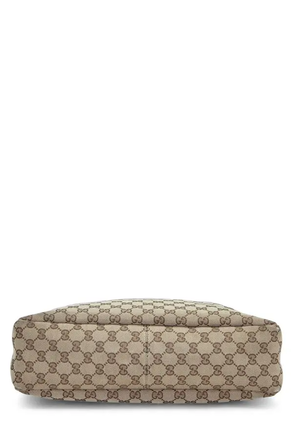 Gucci Gg Canvas Horsebit Hobo