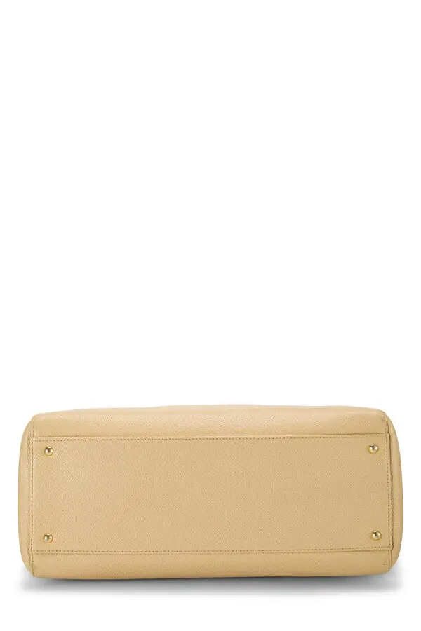 Chanel Caviar Leather Zip Tote Bag