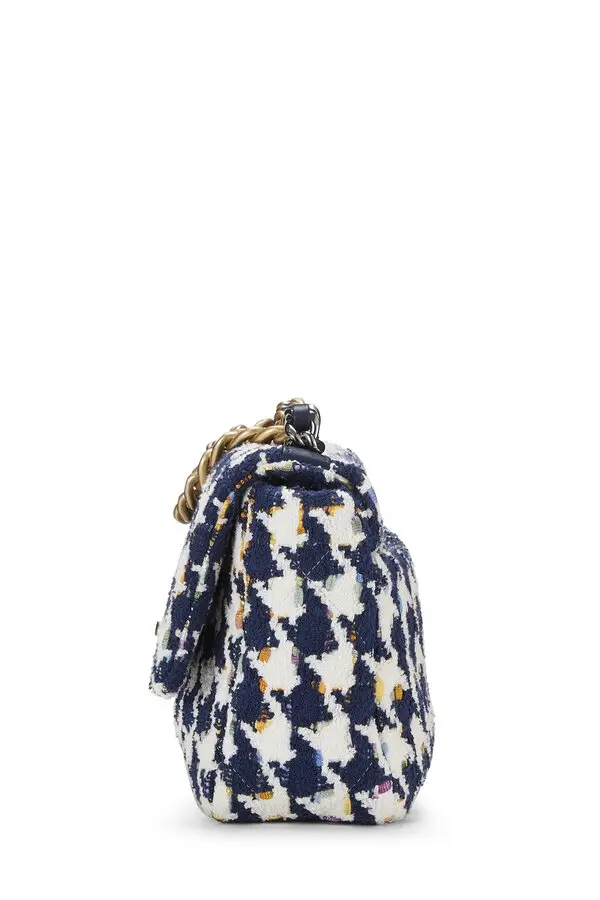Chanel Quilted Tweed 19 Flap Bag