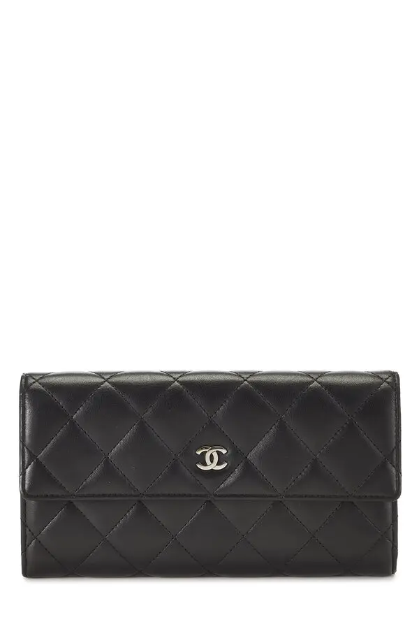 Chanel Lambskin Long Wallet