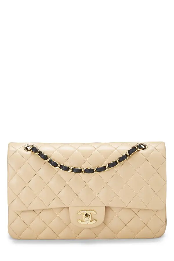 Chanel Classic Double Flap Medium - Beige