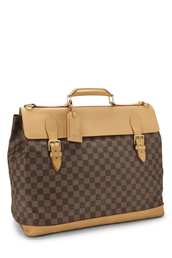LOUIS VUITTON Damier Ebene Clipper