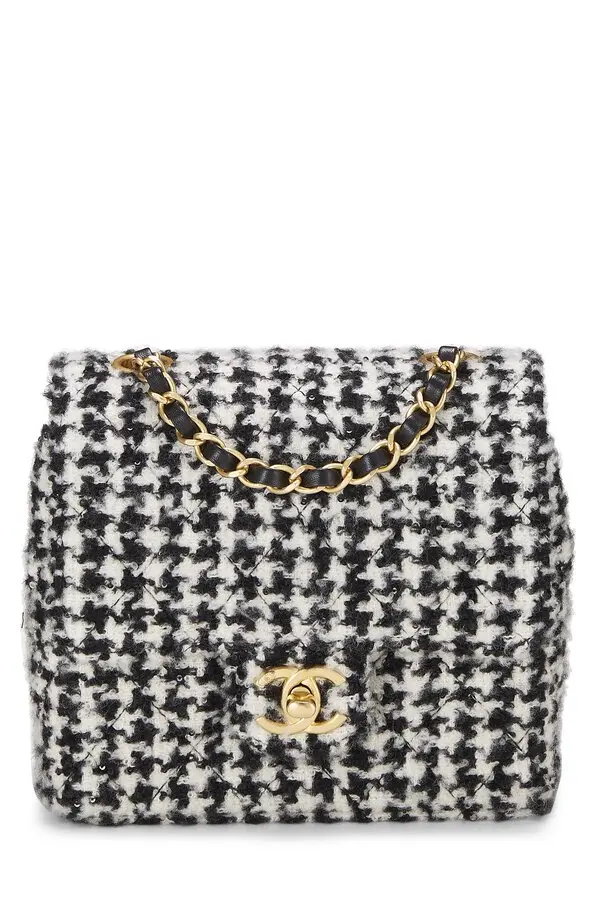 Chanel Square Flap Bag - White
