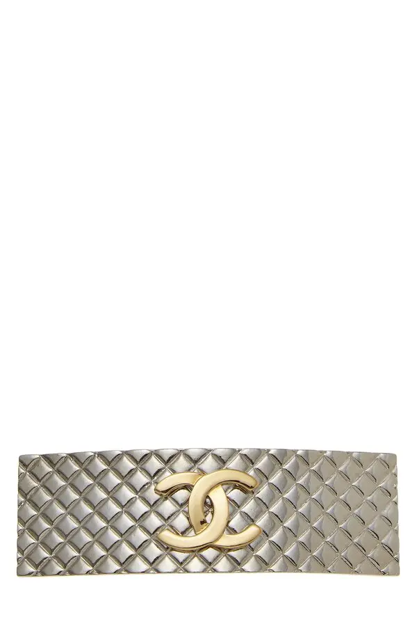 Chanel Gold 'cc' Hair Clip