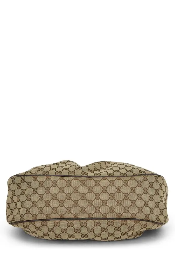 Gucci Brown Original Gg Canvas Sukey Hobo Bag