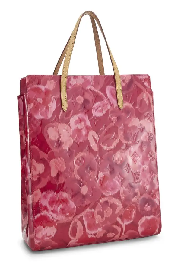 LOUIS VUITTON Monogram Vernis Ikat Flower Catalina Tote