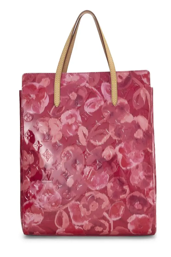LOUIS VUITTON Monogram Vernis Ikat Flower Catalina Tote