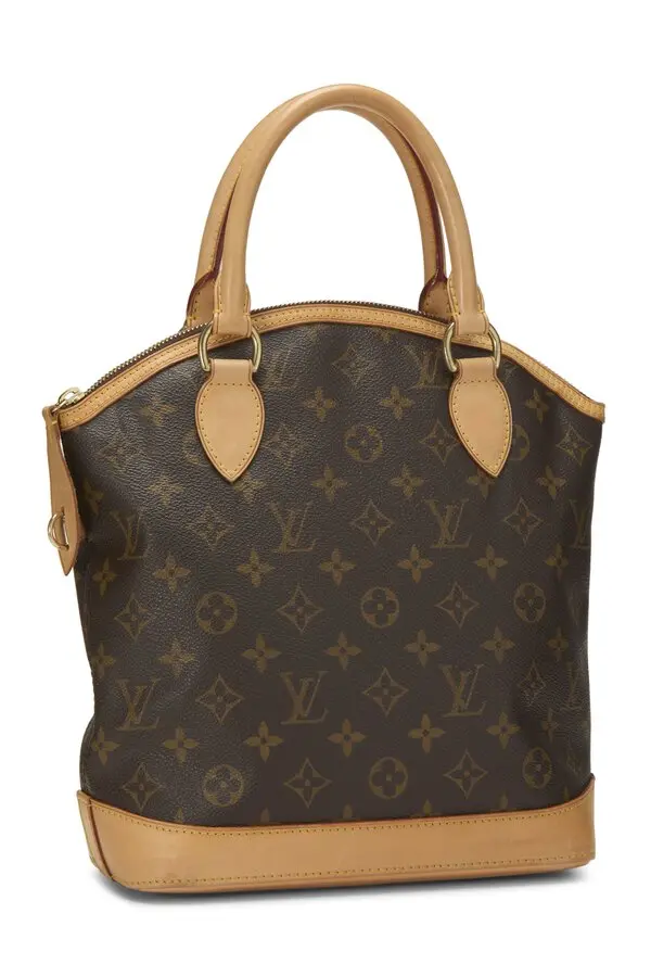 LOUIS VUITTON Monogram Lockit Vertical Tote