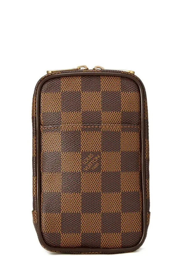 LOUIS VUITTON Damier Ebene Etui Okapi - Brown