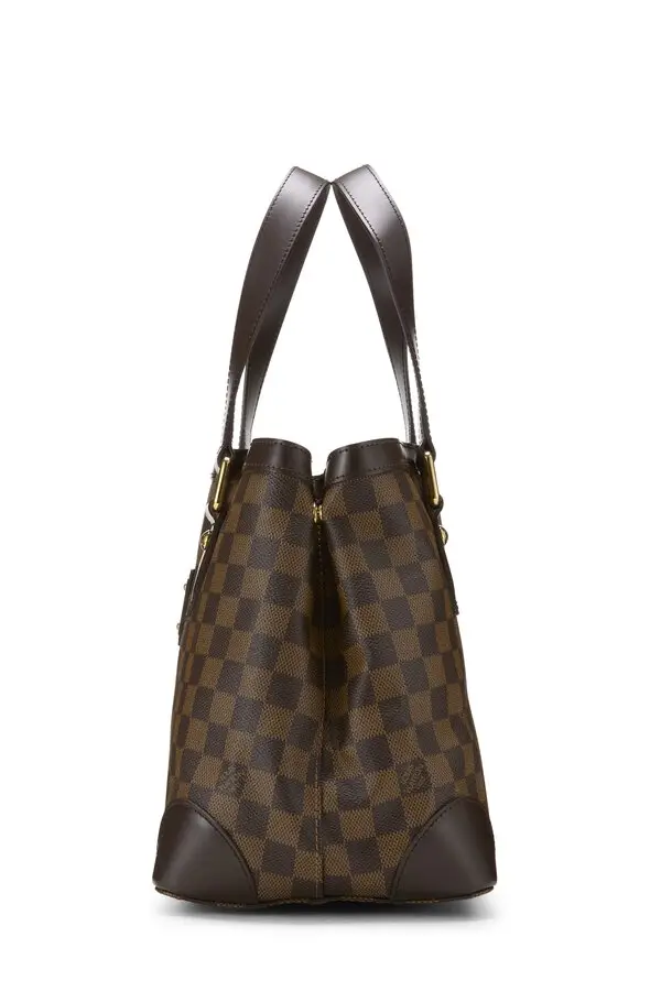 LOUIS VUITTON Damier Ebene Hampstead - Brown