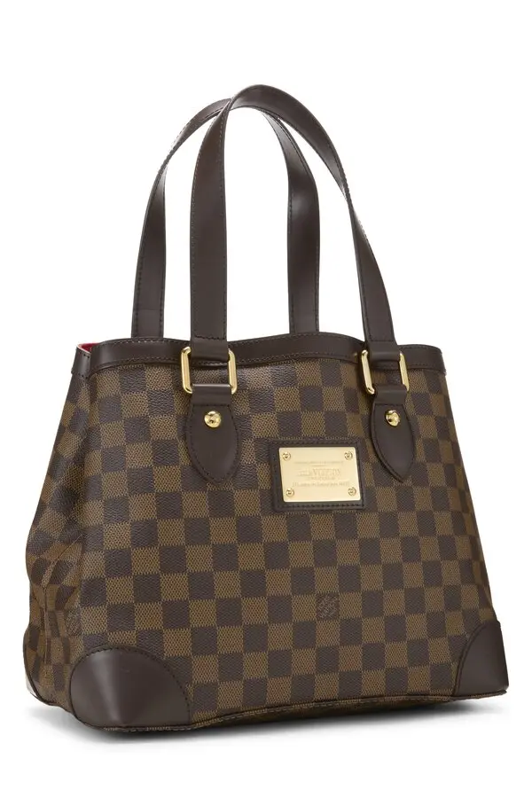 LOUIS VUITTON Damier Ebene Hampstead - Brown