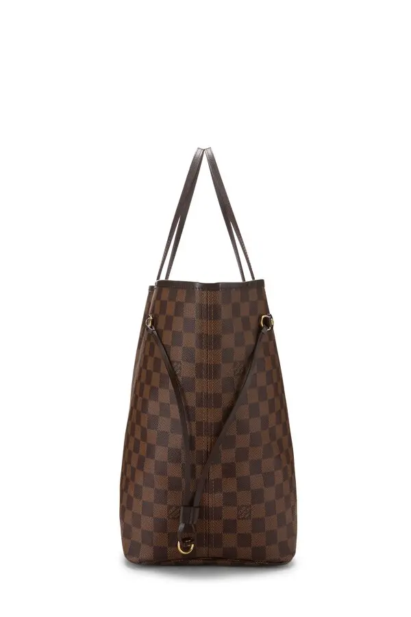 LOUIS VUITTON Damier Ebene Tote - Brown