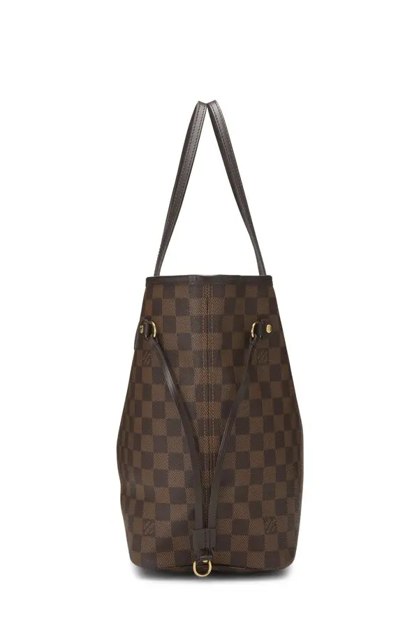 LOUIS VUITTON Damier Ebene Tote - Brown