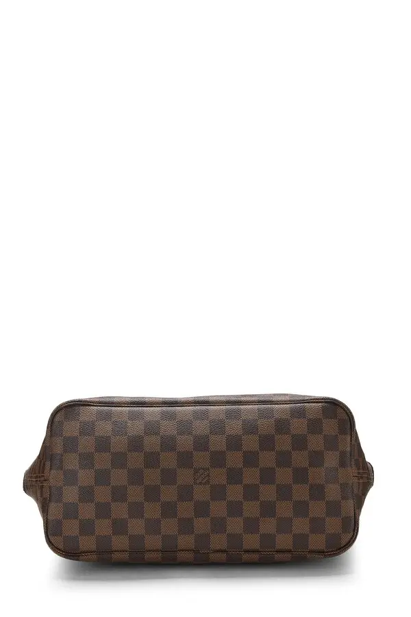 LOUIS VUITTON Damier Ebene Tote - Brown