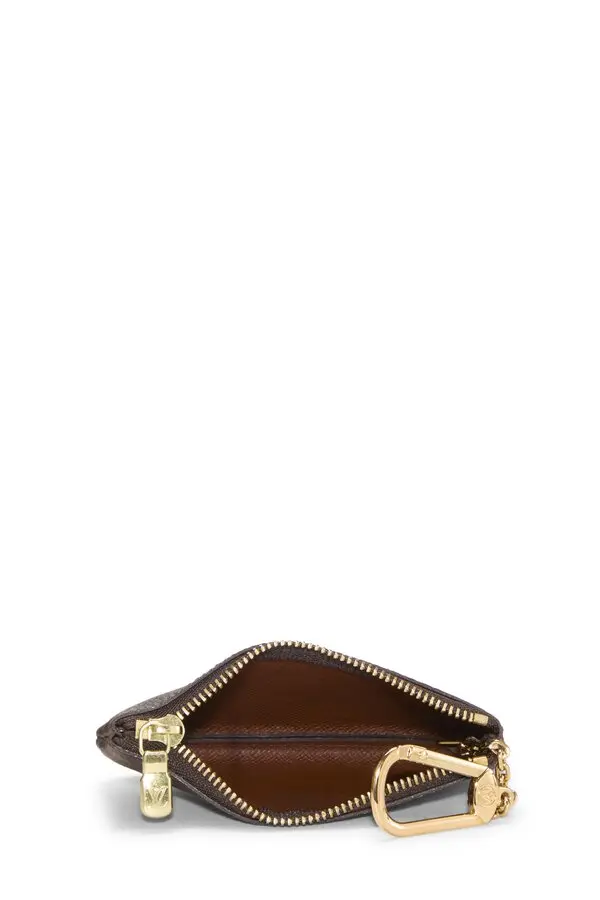 LOUIS VUITTON Monogram Canvas Pochette Clefs - Brown