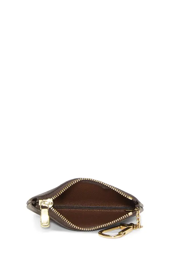 LOUIS VUITTON Monogram Canvas Pochette Clefs - Brown