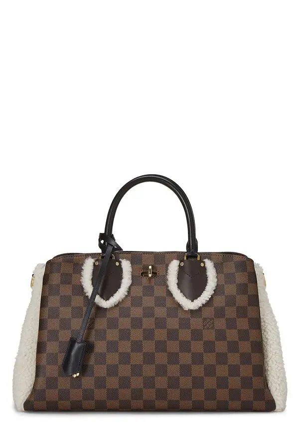 LOUIS VUITTON Damier Ebene Normandy - Black