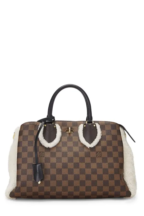 LOUIS VUITTON Damier Ebene Normandy - Black