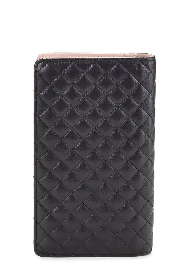 Chanel Quilted Lambskin Long Wallet