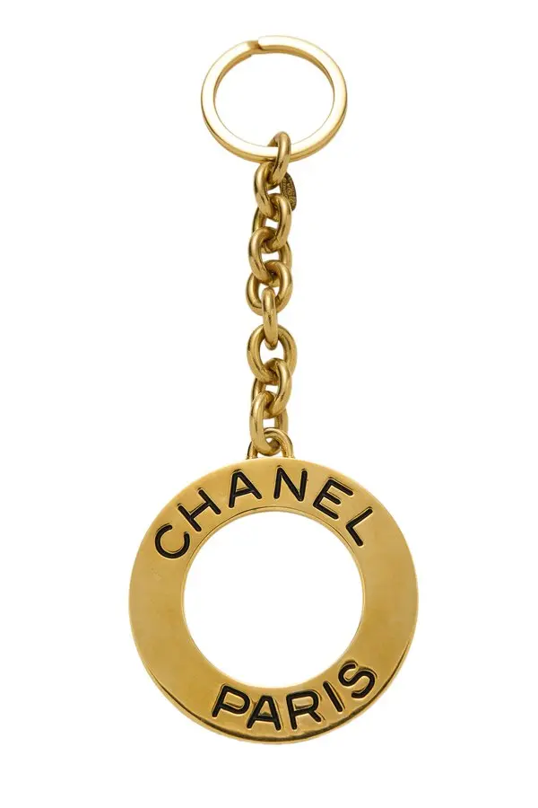 Chanel Round Paris Keychain
