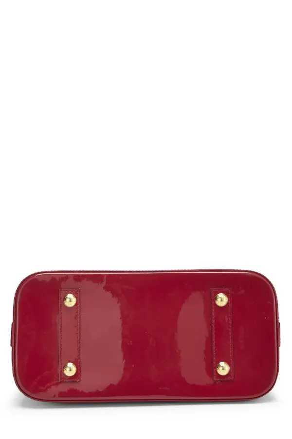 LOUIS VUITTON Monogram Vernis Alma - Red