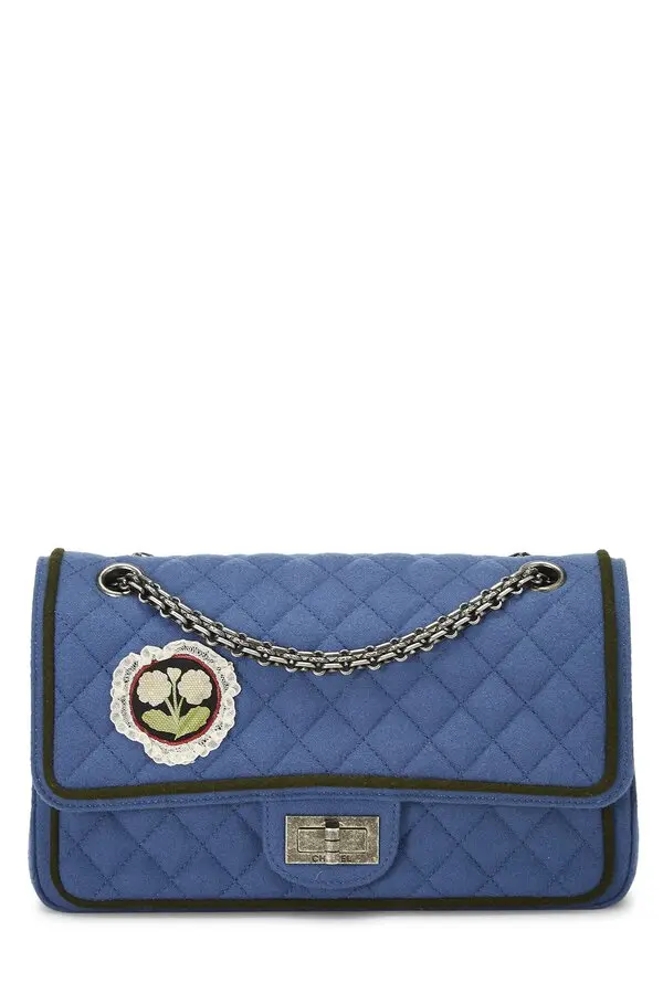 Chanel Paris-salzburg Wool Classic Double Flap Medium